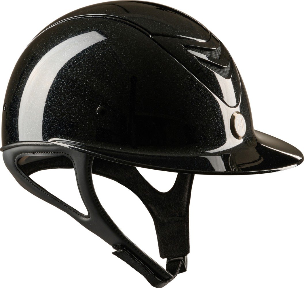 OneK Avance Ridehjelm. Glossy Shimmer. Sort