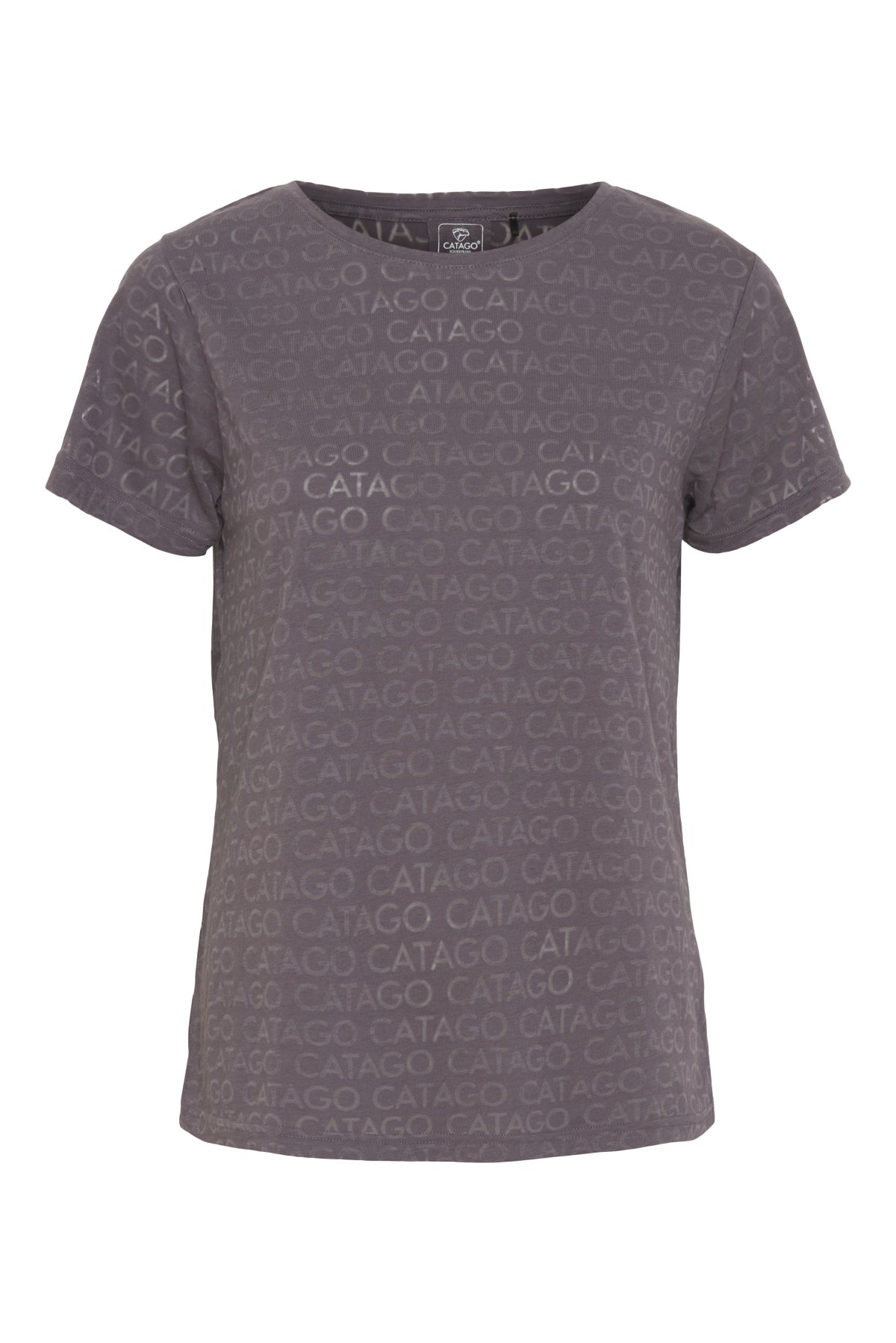 CATAGO TIMO Logo T-shirt. Grå. I let og åndbart materiale