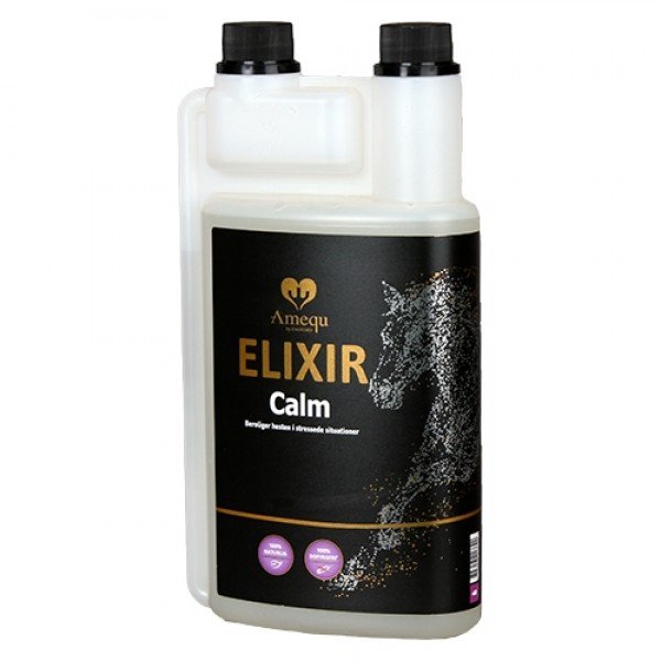 Amequ Elixir Calm. 1 liter. God til urolige heste